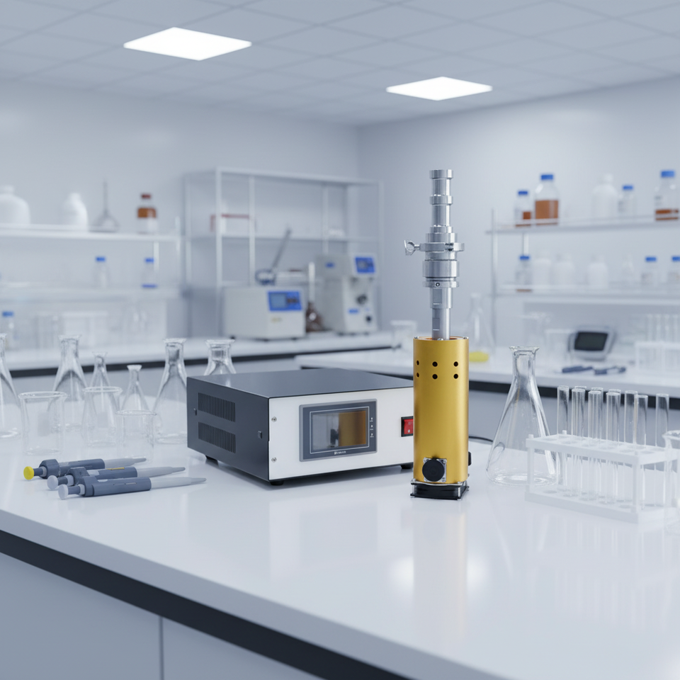 Laboratory Ultrasound Emulsion Ultrasonic Materials Disperser Blending ...