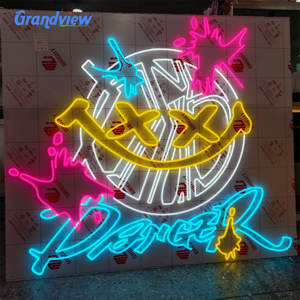Custom Led Neon Sign Eye-catching Neon Sign Making Machine Led Acrylic ...