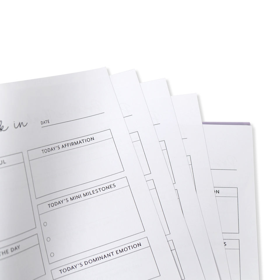 2026 Custom Printing Self Care Journal Spiral Hardcover Embossed Wood ...