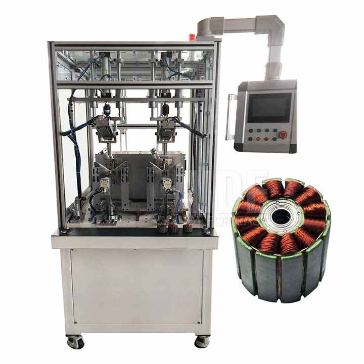Automatic UAV Drone Micro Brushless DC Motor Winding Machine