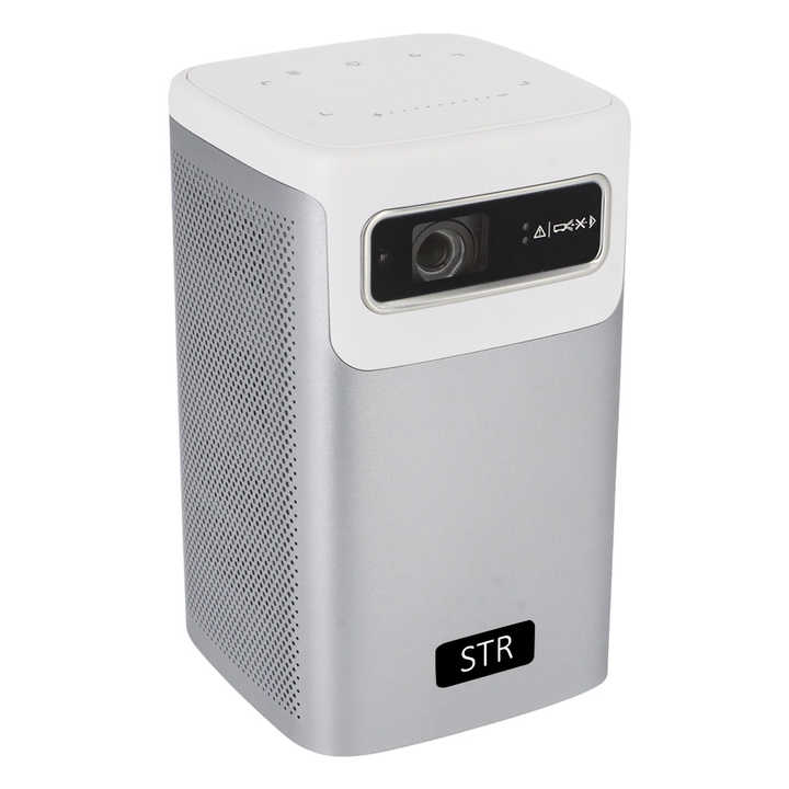 Auto Focus Smart Android 9.0 Mini Projector Portable DLP-LINK 3D Built-in Li-ion Battery Home ...