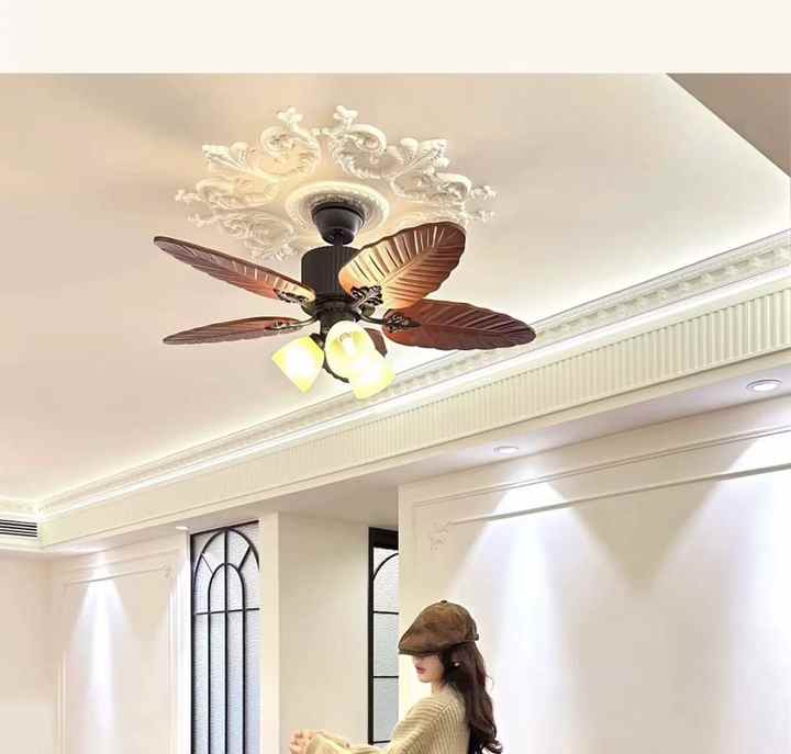 Elegant PU Wall-Ceiling Lamp Unique Artistic Ceiling Tiles for Home ...