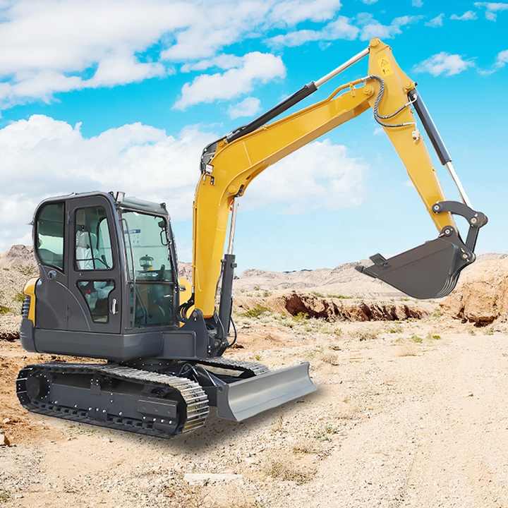 China Mini Excavator 85BF Wheel Hydraulic Excavator with Quick Shipping ...