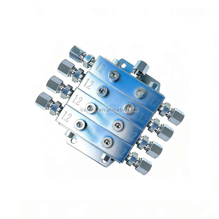 DSA Manifold Progressive Lubrication Lobe Metering Grease Dispenser Block Device Oil Divider ...