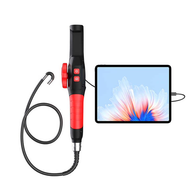 Dearsee Professional Steering Endoscope 360 Degrees WiFi Articulating ...