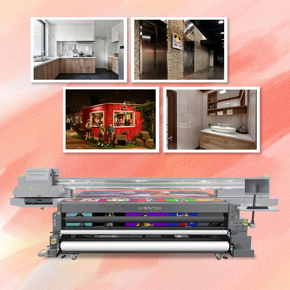 TC-PF2713 UV Digital Ink-jet Flatbed Printer With Faster Speed for ...