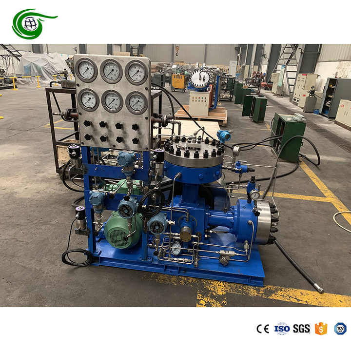 High Quality H4Si Silane Diaphragm Compressor Inlet 20Bar Discharge ...