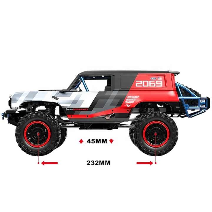 MJX H12P BAJA1000 Bronco R RC Crawler SUV Truck - Ready-to-go