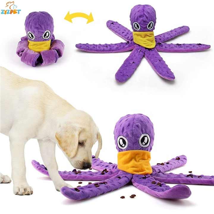 Dog Snuffle Mat Interactive Dog Toys Dog Plush Chew Toy Slow Feeder ...
