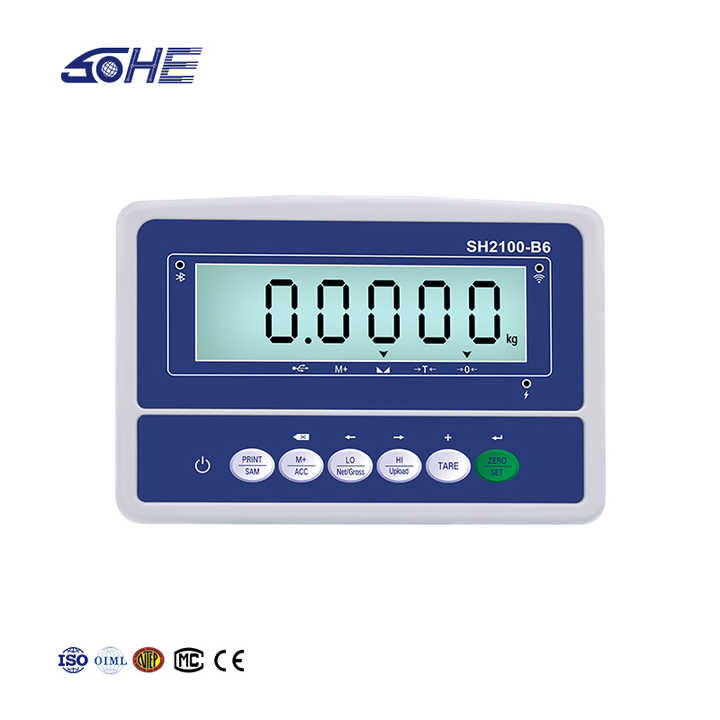 SH2100-B6 ABS Weighing Indicator 4G for Bluetooth Serial Port Support 4 ...