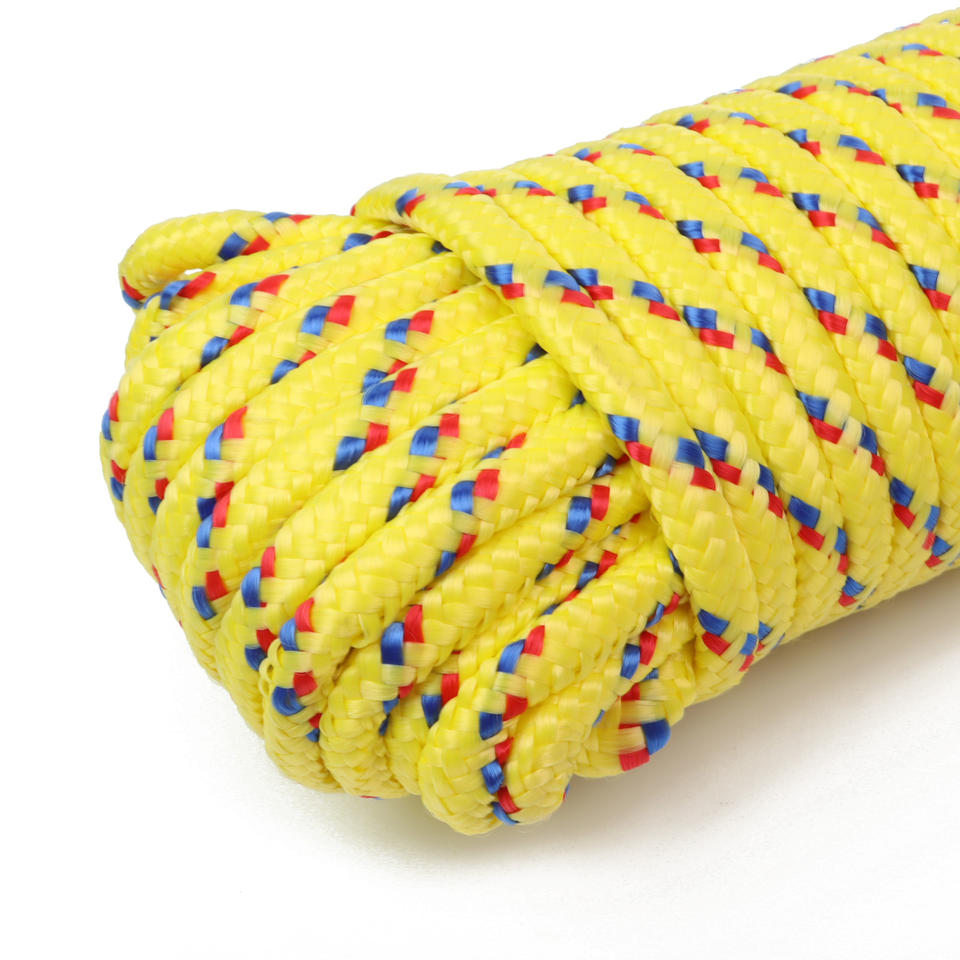 16 Strand Diamond Braided Polypropylene Rope Customizable Color for ...