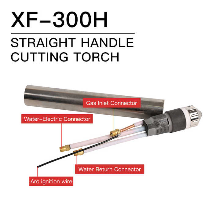 XF Brand XF300H CNC Plasma Cutting Torch Head Water Cooled System for ...