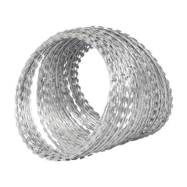 Galvanized Anti-Climb Barbed Wire Mesh Coating Iron Wire for Building ...