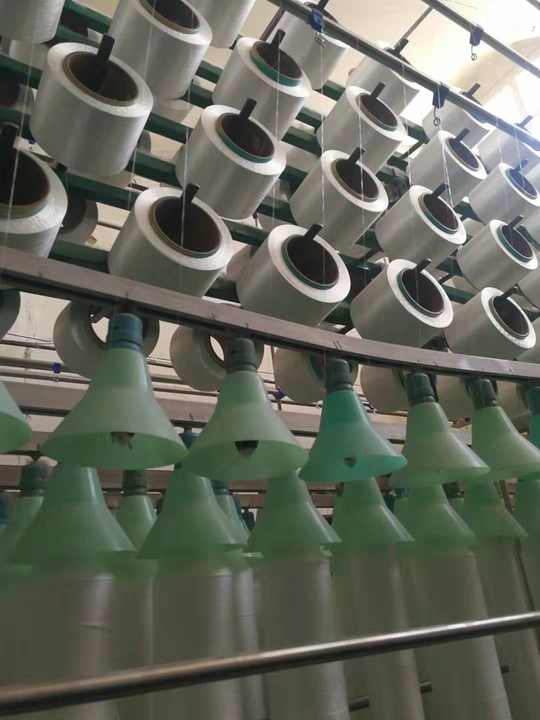 Double-filament Core-Spun Yarn Device on Rieter Spinning Machine