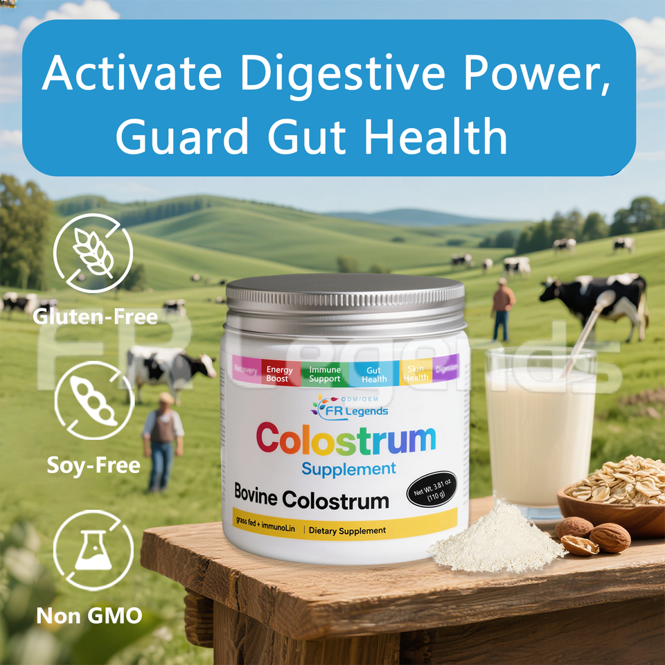 OEM ODM Bovine Colostrum Powder Boost Digestion System Skin Health ...