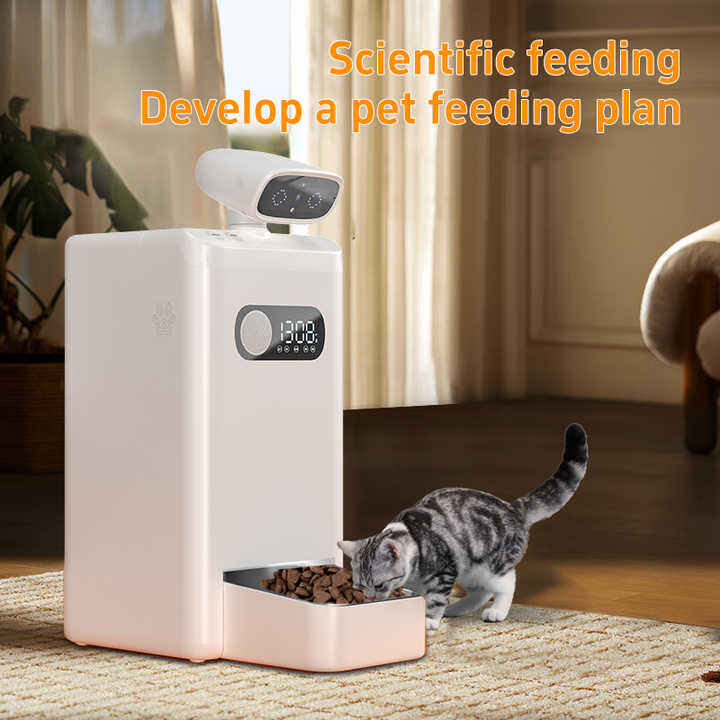 OEM Ai 400W Pixel Camera Smart Automatic Cat Food Dispenser Eco ...