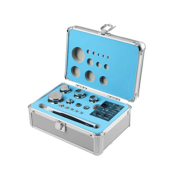 F1 F2 Class Laboratory 1mg-100g test Weight Stainless Steel Calibration ...