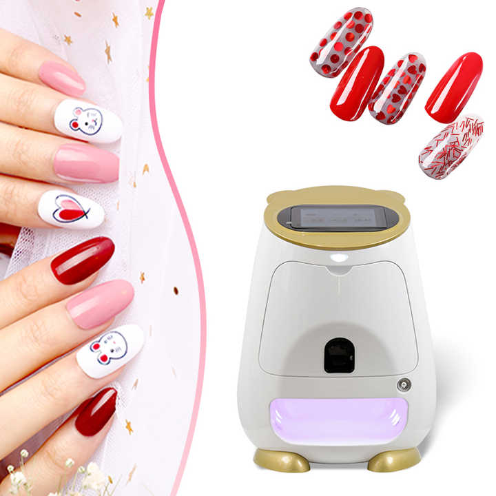Sunwin 3d Full Automatic Digital Ai Nail Art Commercial Nail Printers ...