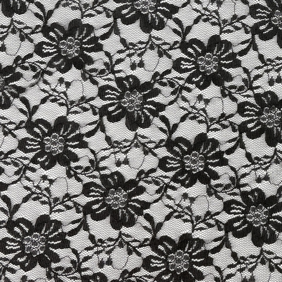 Lightweight Breathable Woven Polyester Lace Fabric Jacquard Mesh with ...