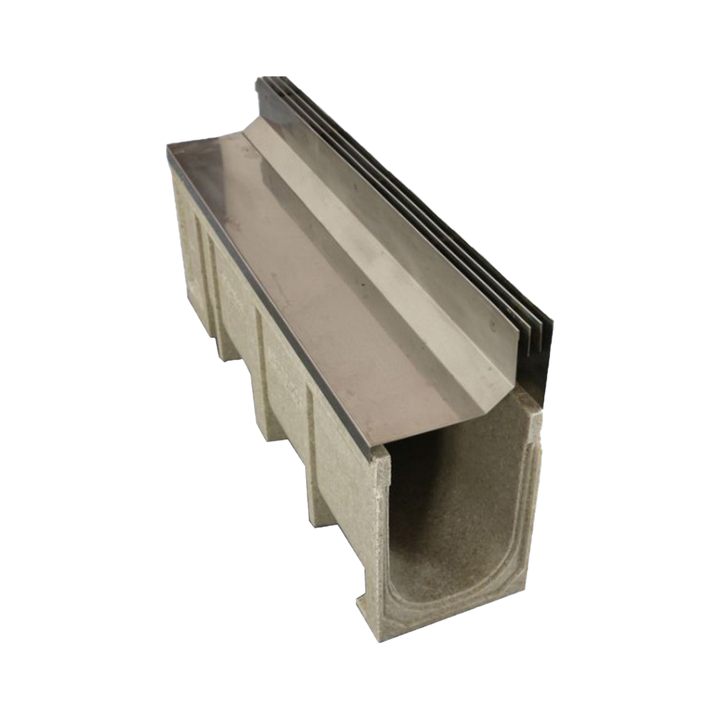 Precast Polymer Concrete Drain Channel Rainwater Drainage Gutter U ...