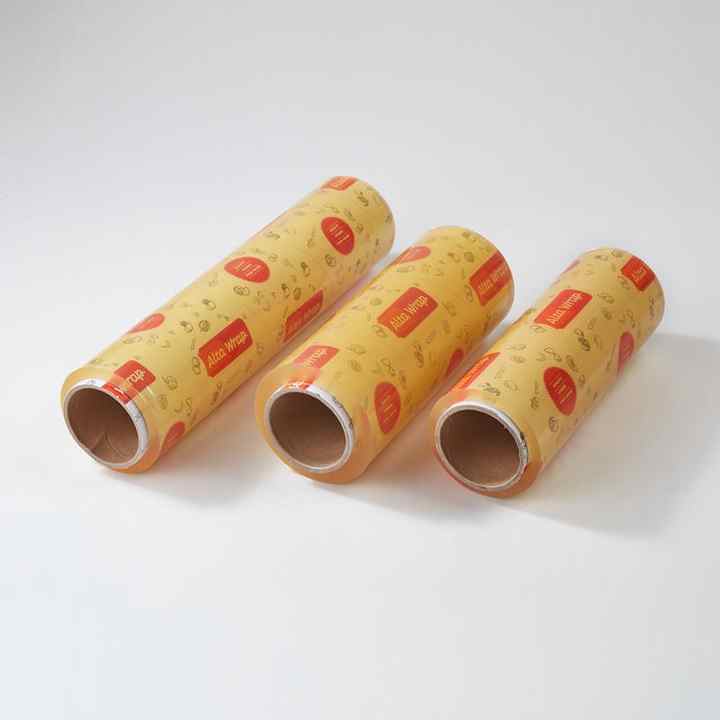 Food Packaging Plastic PVC Cling Film Transparent Moisture Soft ...