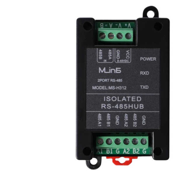 485 Repeater Optical Isolated Industrial RS485 Hub 2-Port Signal ...