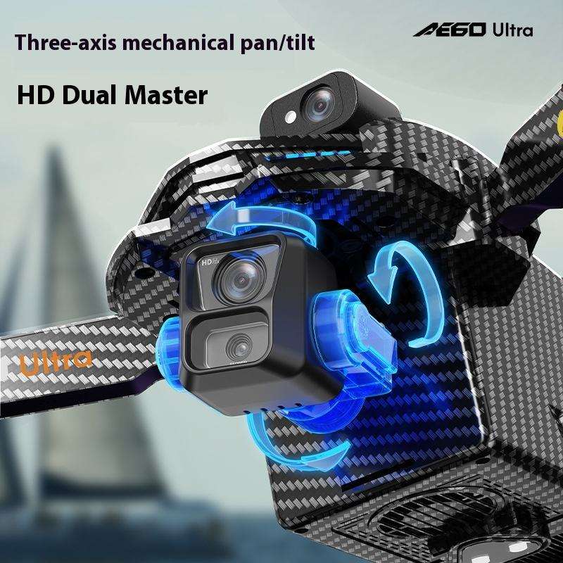 AE60 4K HD Camera 6-Axis Gimbal Drone with 6km Range FPV Professional ...