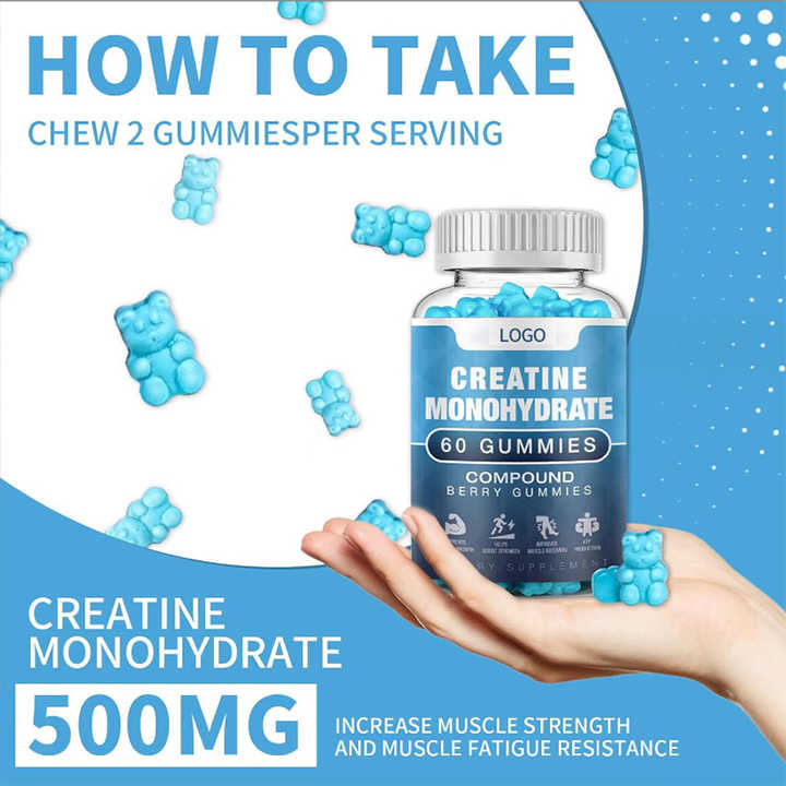 Ultra muscle gummy Creatine Monohydrate Gummy Providing Energy Pre ...