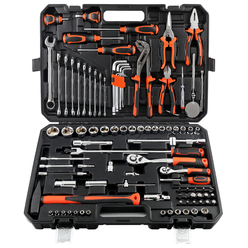 Manual Hand Tool Box Set with Hard Case & Waterproof Design for ...