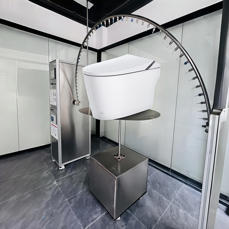 Smart Toilet Dual-Flush Automatic Flushing Heated Seat Lifting Lid ...