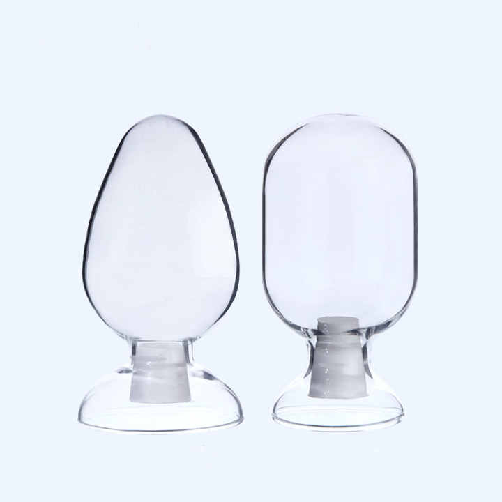 Laboratory 125ml 250ml 500ml cone shape form type Glass display ...