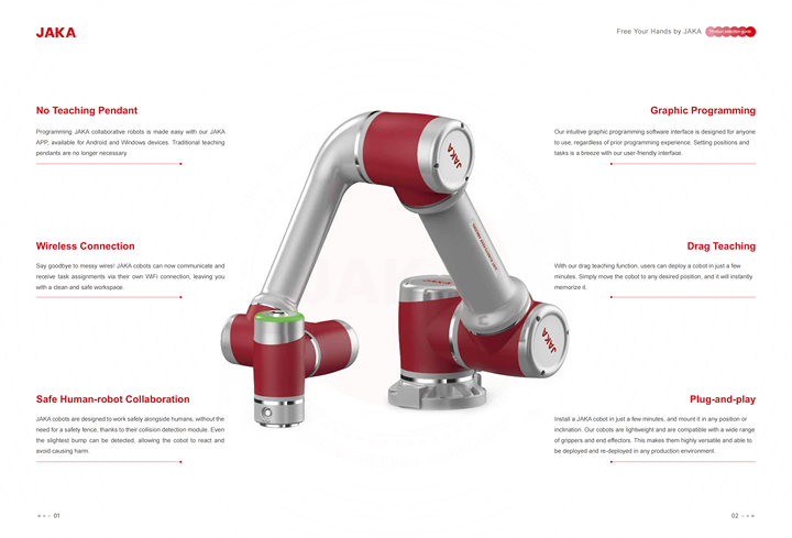 Jaka C5 Collaborative Robot Efficient Pick And Place