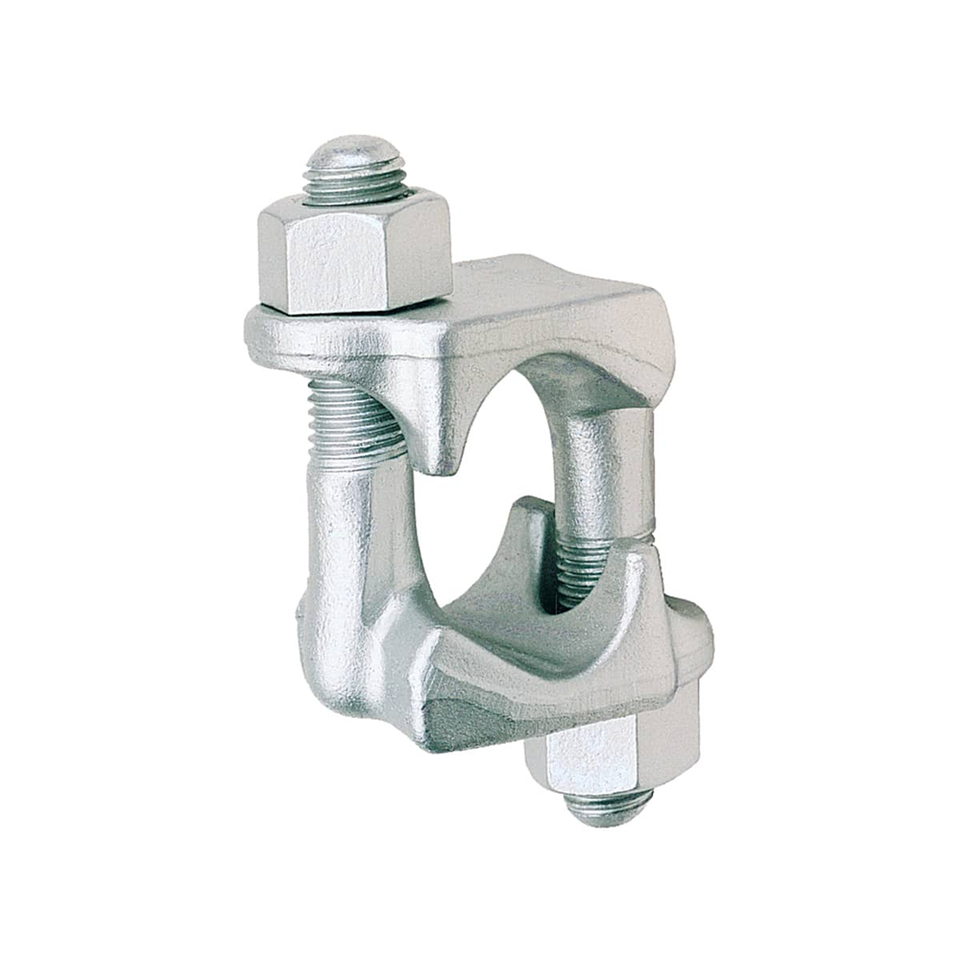 Wire Rope Fist Grip 1/2" Double Clamp Forged Hot Dip Galvanized Rigging ...