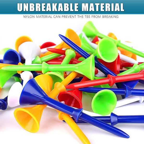 New Design Golf Nail Accessories Big Cup Plastic Golf Tees Durable and ...