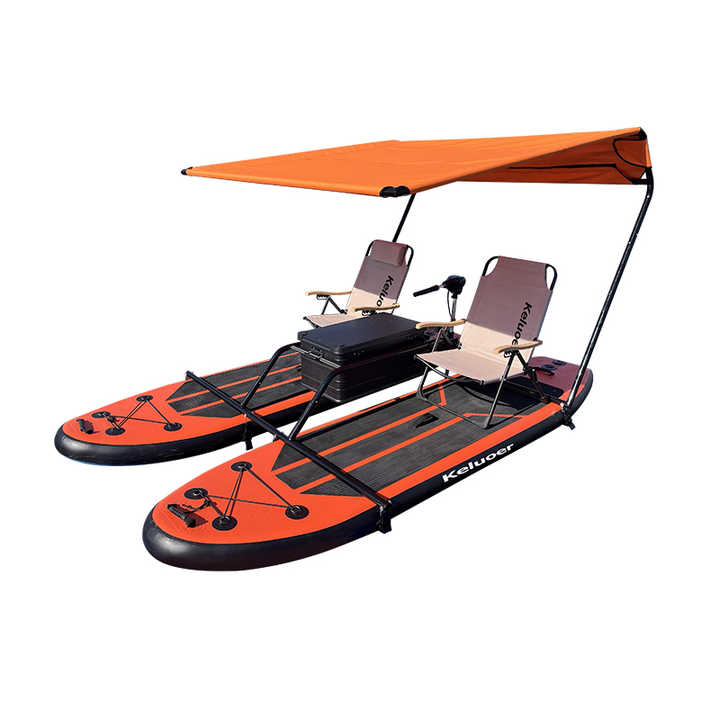 Catamaran Paddleboard Electric Powered Inflatable Double SUP Catamaran ...