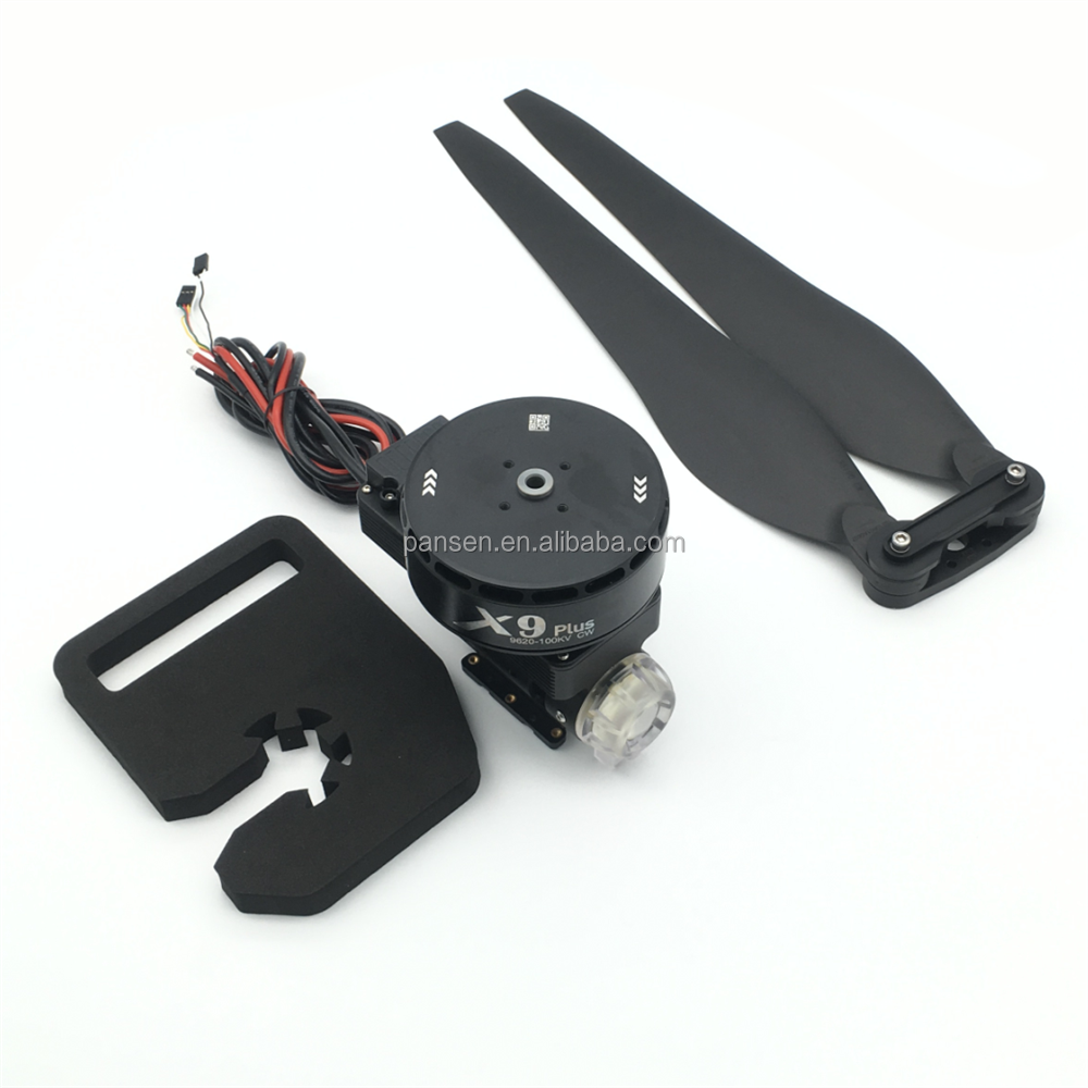 Hobbywing X9 Plus Power System 9620 100KV Brushless Motor With 36" CCW ...
