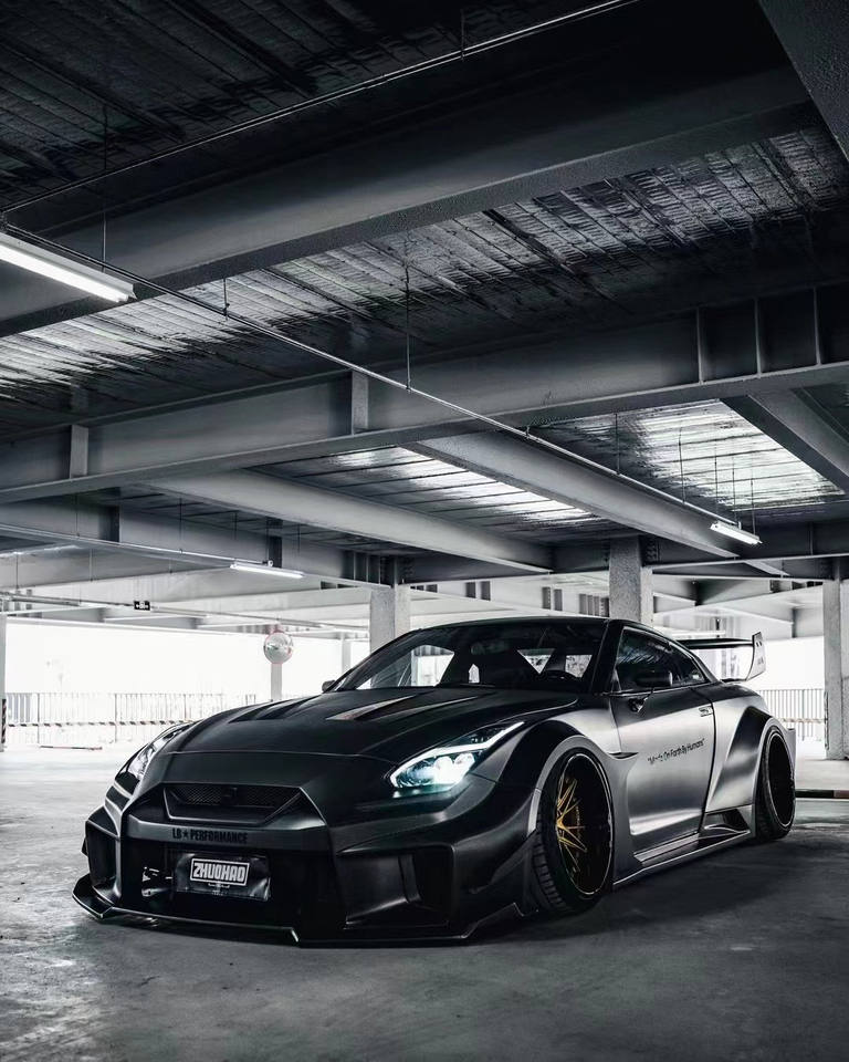 New for GT-R (R35) Body Kit Upgrade Three Generations LB-style Bumper ...