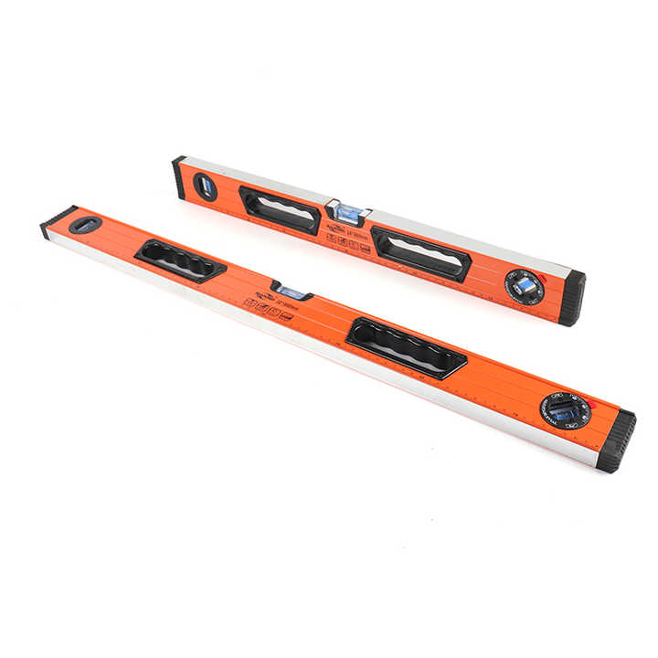 Heavy Duty Three Milled Spirit Level - Strong Magnetic Aluminium