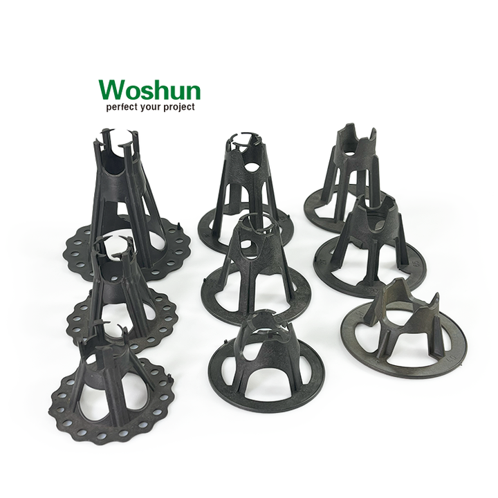 Durable Plastic Rebar Chairs for Concrete Construction