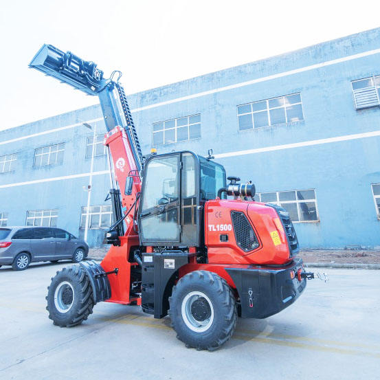 Compact 1.5 Ton 4x4 Diesel off-Road Telehandler - CE Approved