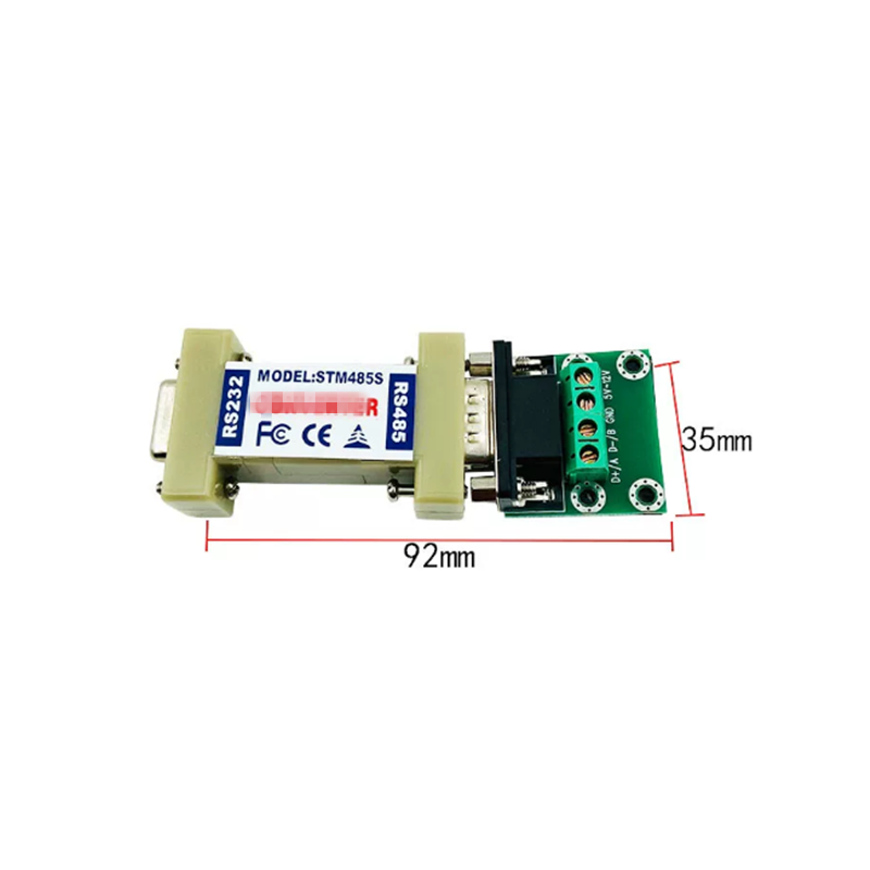 232 to 485 Converter Passive RS485 to RS232 Serial Protocol Module ...