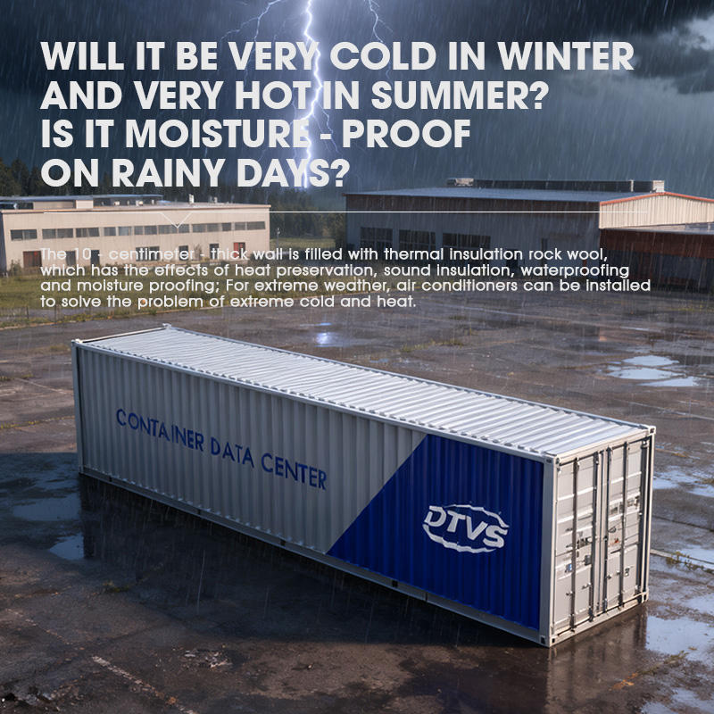 40ft IP55 Containerized Data Center - Cold Aisle Sealed Design, Modular ...