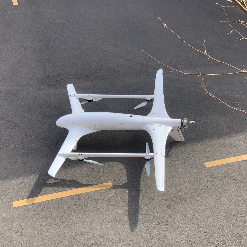 Hybrid Drone with Brushless Motor for Long-Range Freight Transport ...