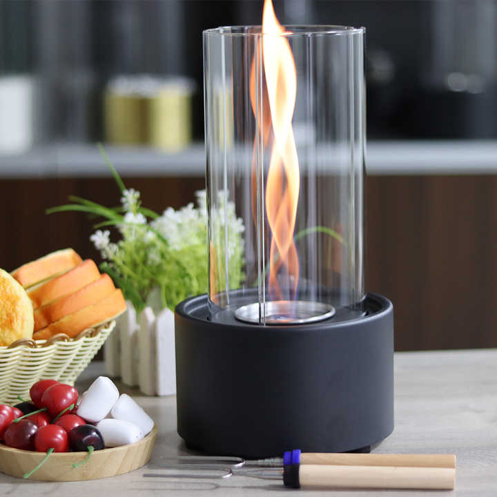 Modern Tornado Fireplace Freestanding Steel Spin Fire Indoor Fire Pit ...
