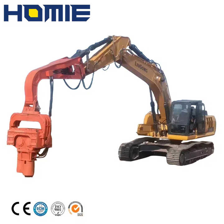 HOMIE Powerful 37-42 Ton Excavator Mounted Hydraulic Pile Driver ...
