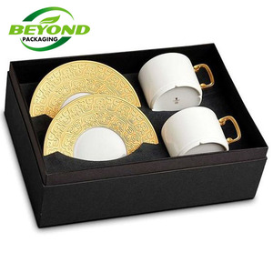 Luxury Cardboard Tea Cup and Saucer Boxes for Gift Giving