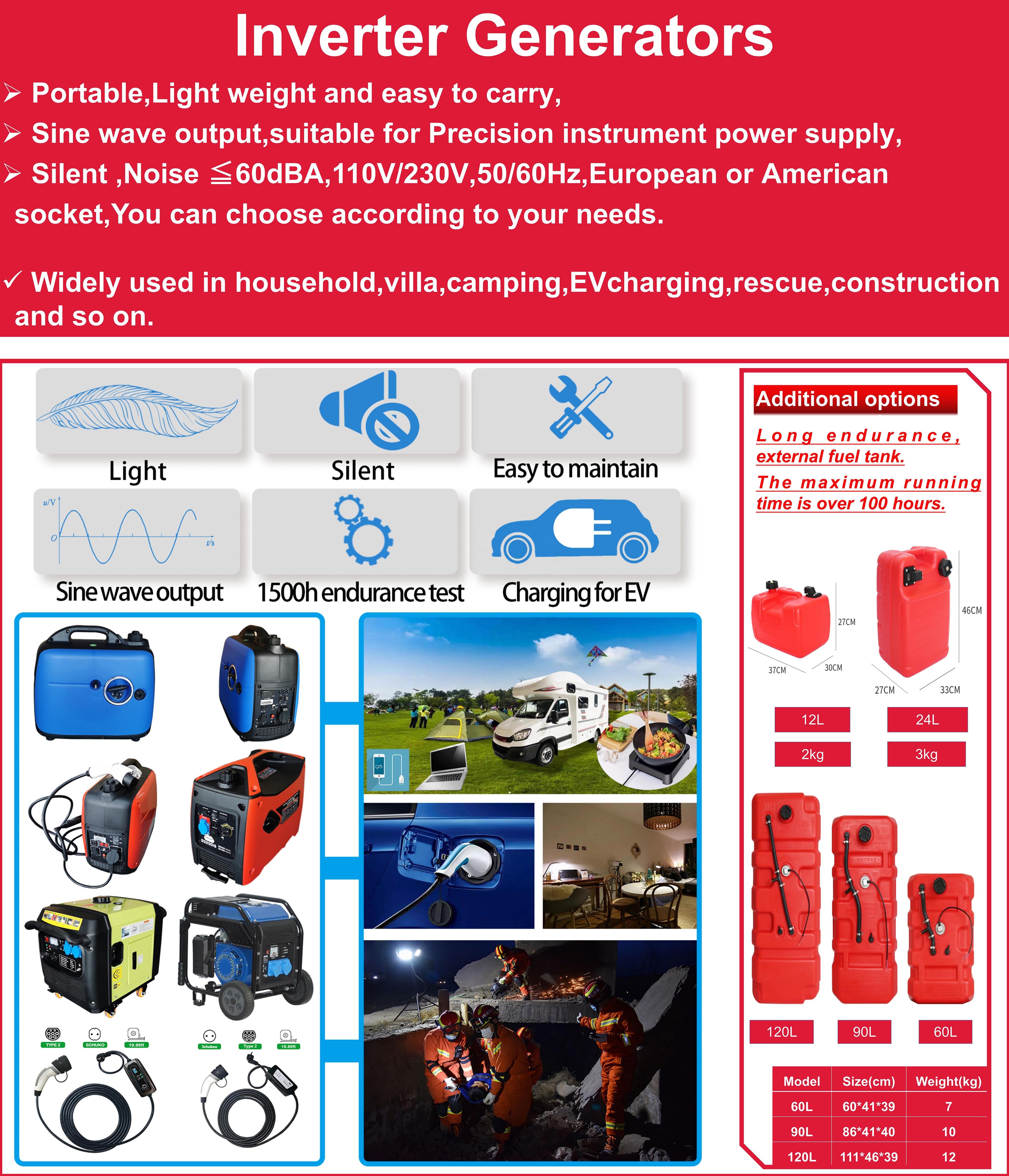 8A 10A 13A Portable EV charging power bank for outdoor charging of ...