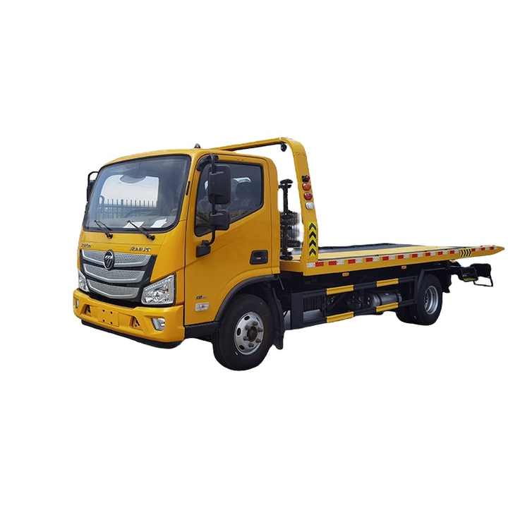 New 4 Ton Flatbed Trailer Diesel Engine Prime Mover Underlift Wrecker ...