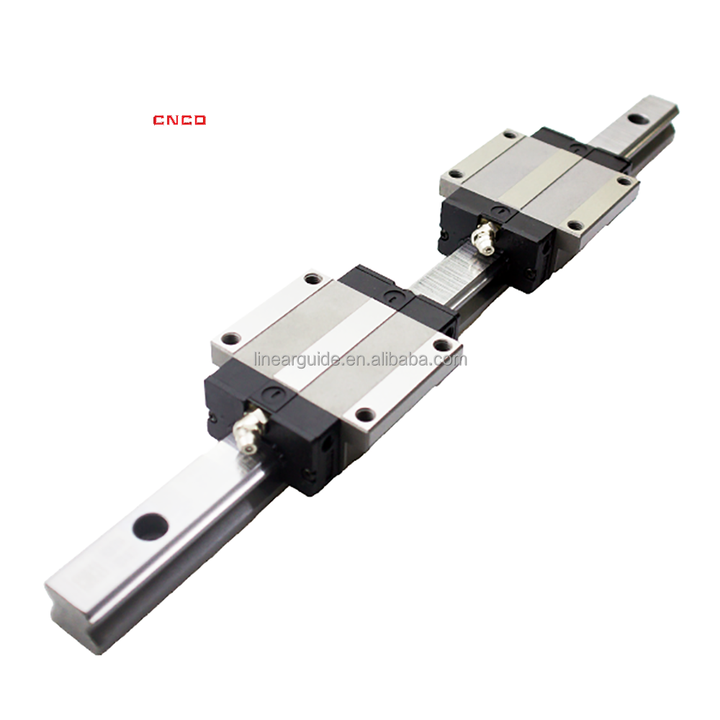 HIWIN HGH Series Linear Rail Guide Block CNC Machine Parts 3D Printer Router Linear Motion ...