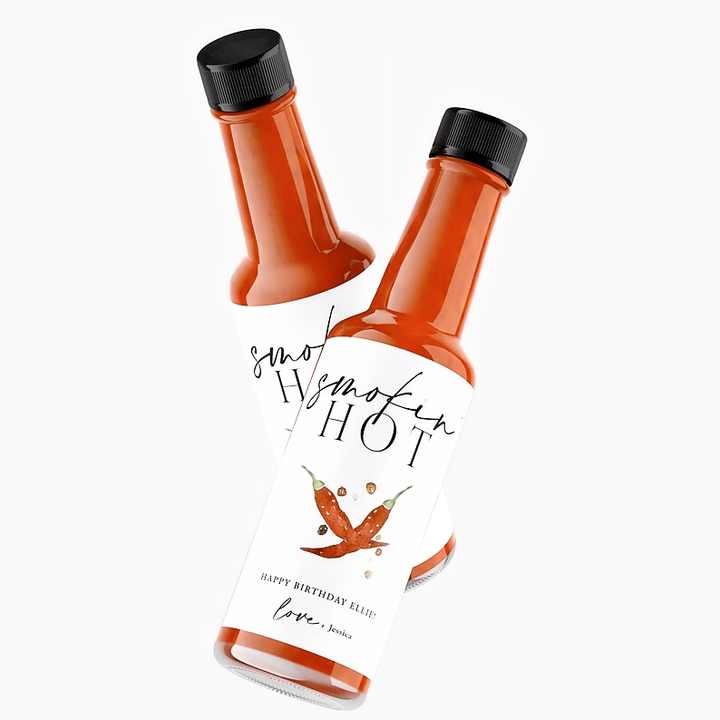 Empty 5oz Hot Sauce Glass Bottle - Food Grade & Recyclable